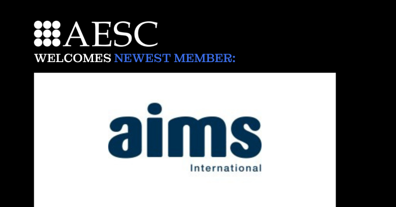 AESC Welcomes AIMS International into its Global Membership of Leading ...