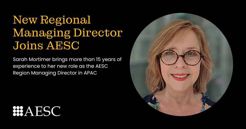 New Regional Managing Director Joins AESC