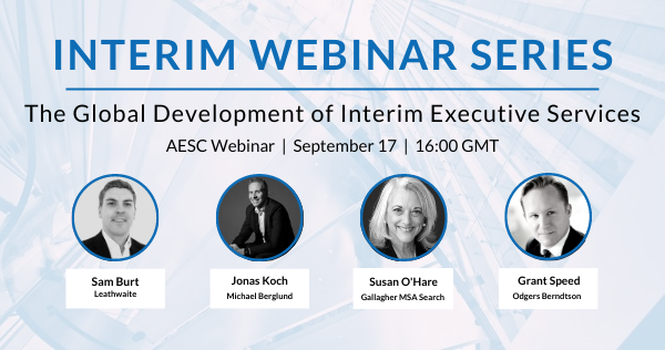 Interim Executives – The Global Development of Interim Executive ...